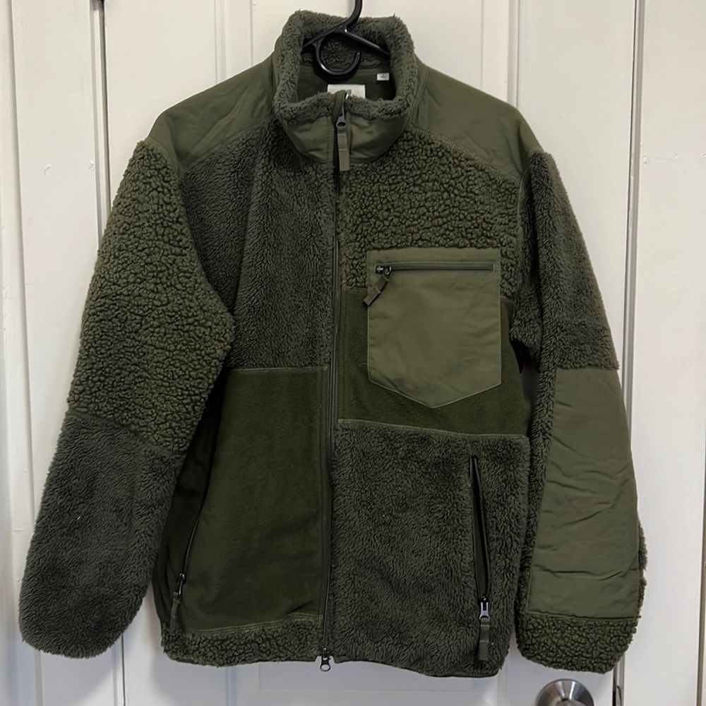 Uniqlo X Engineered Garments Zip Up Patchwork Fleece … - Gem
